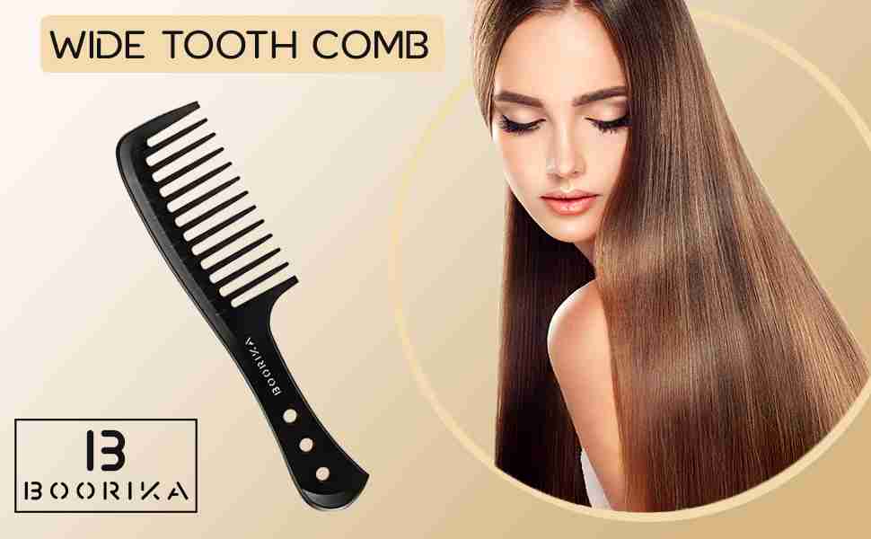 Benefits of Wide Tooth Combs - Boorika